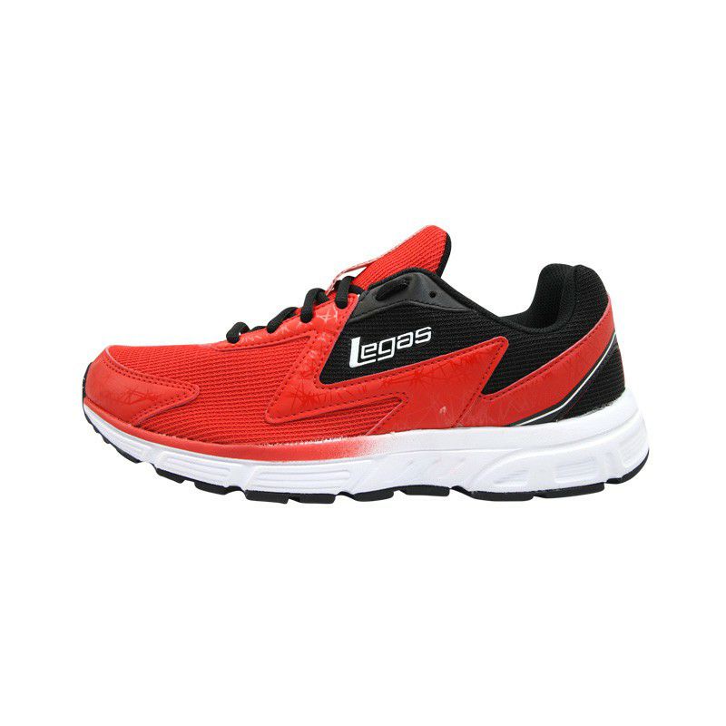 Jual Sepatu League Legas Radium LA M Red Running Shoes Cowo Cewe ...
