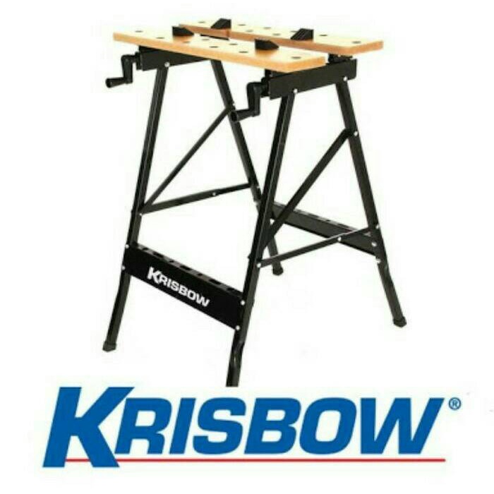 Jual Work Bench Portable Krisbow / Meja Kerja Gergaji Potong Kayu ...
