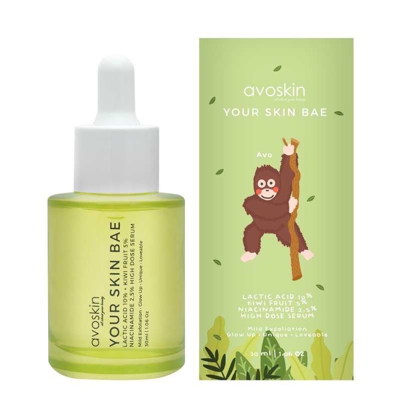 Jual AVOSKIN LACTIC ACID SERUM/ AVOSKIN YOUR SKIN BAE SERUM NIACINAMIDE ...