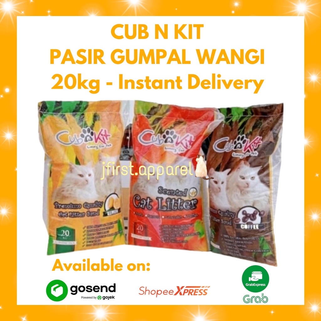 Jual PASIR GUMPAL WANGI CUB N KIT 20KG | PASIR GUMPAL WANGI TATAPET 20KG | CAT LITTER IMPORT ...