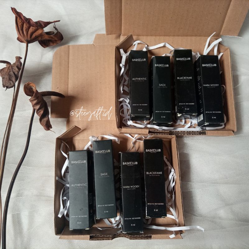 Jual Hampers Parfume Basicclub x geamoore BPOM 8ml Paket Hemat Parfume ...