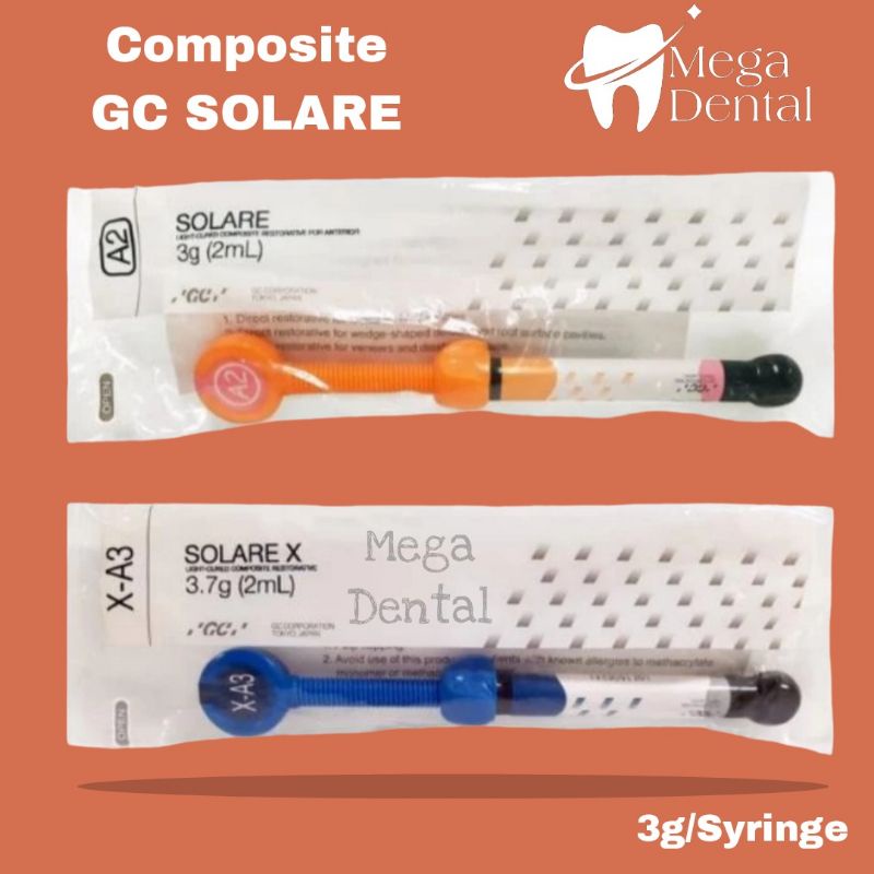 Jual GC Solare Anterior & Posterior Bahan Tambal Composite Gigi veneer ...