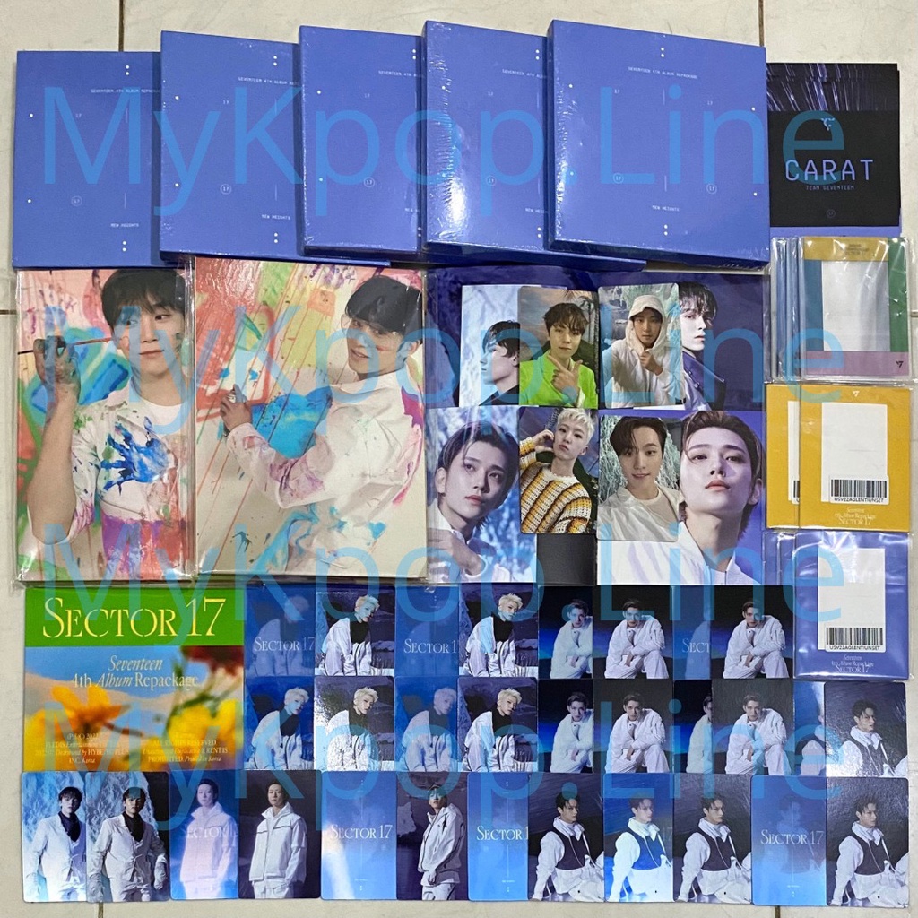 Jual Album Seventeen SECTOR 17 Compact CARAT Face the Sun FTS PB Photobook ATTACCA Ready Fullset ...
