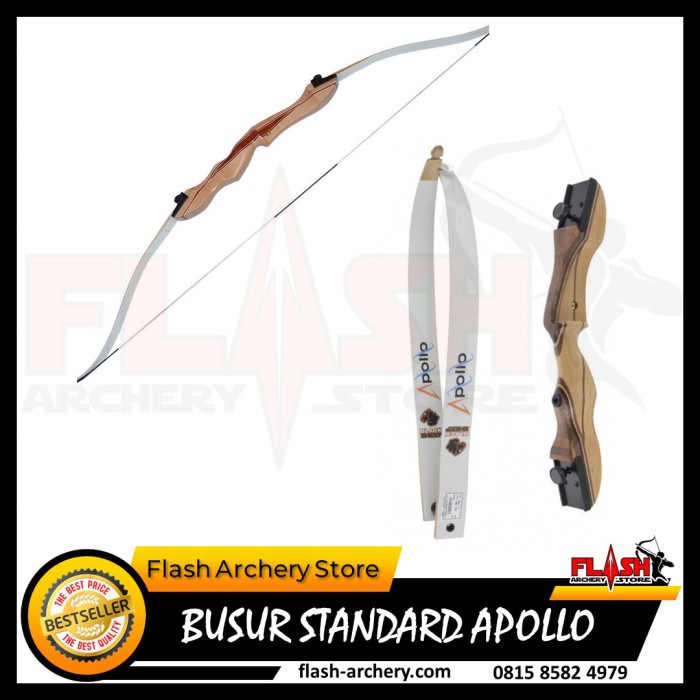 Jual Busur Busur Standard Nasional Apollo Black Shep (Original ...