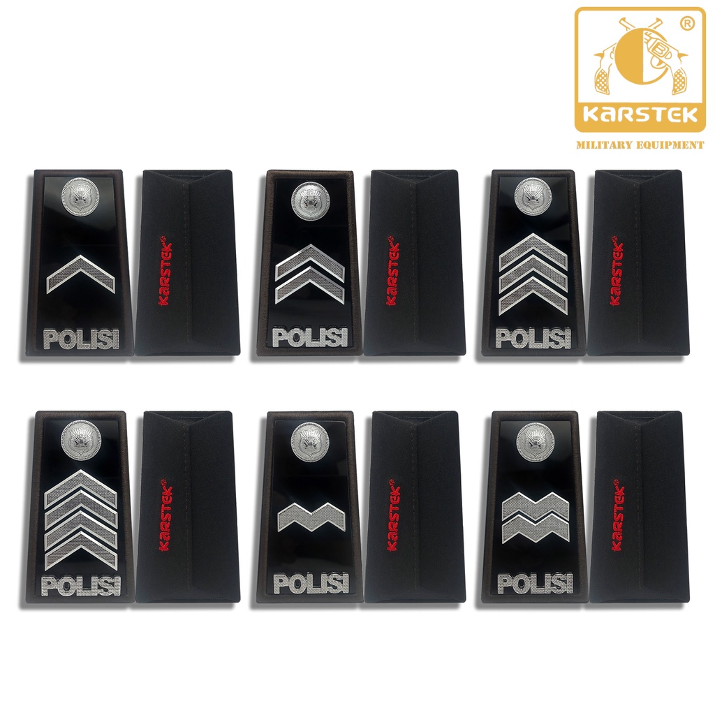 Jual pangkat PDH polisi/pangkat PDH bripda/pangkat PDH briptu/pangkat ...