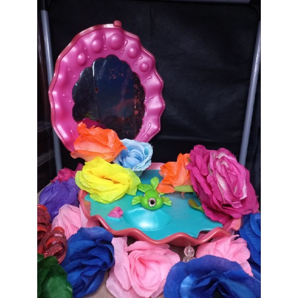 Jual Barbie Fairytopia Mermaidia Clam Shell Bubble Vanity (Rare ...