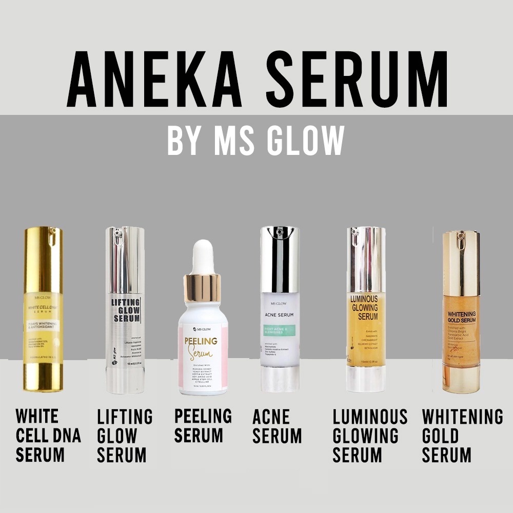 Jual MS GLOW SERUM ALL VARIAN BB WHITE PREMIUM READY ( LUMINOUS ...