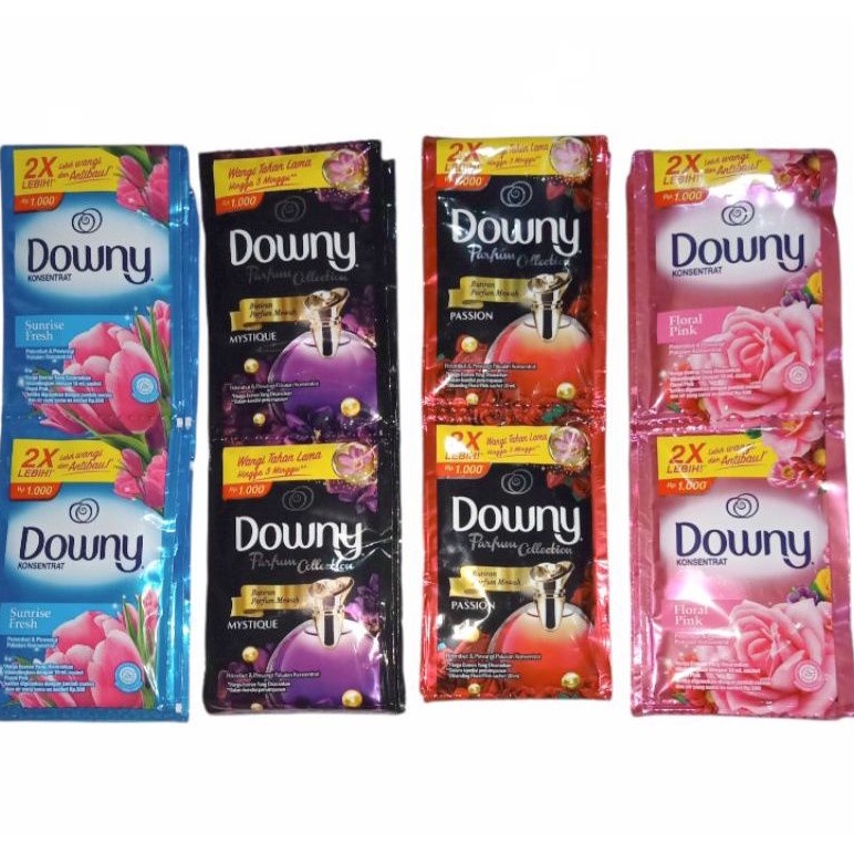 Jual DOWNY SACHET 22 ML - PEWANGI DAN PELEMBUT PAKAIAN - 1 RENCENG ISI ...