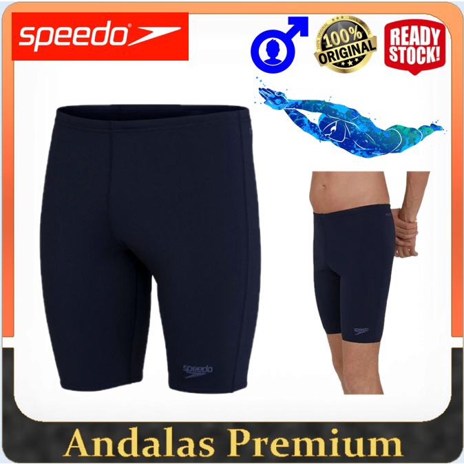 Jual Celana Renang Pria Long SPEEDO ORIGINAL Speedo Men's Essentials Endurance + Jammer | Shopee ...