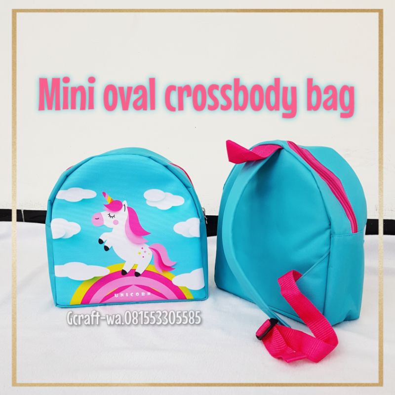 Jual mini oval crossbody bag - tas mini sling - tas crossbody mini ...