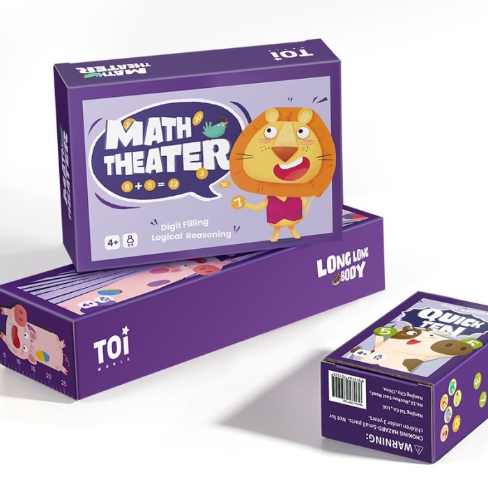 Jual Counting Games Toi Sum Party Math Board Game Mainan Edukasi Anak ...