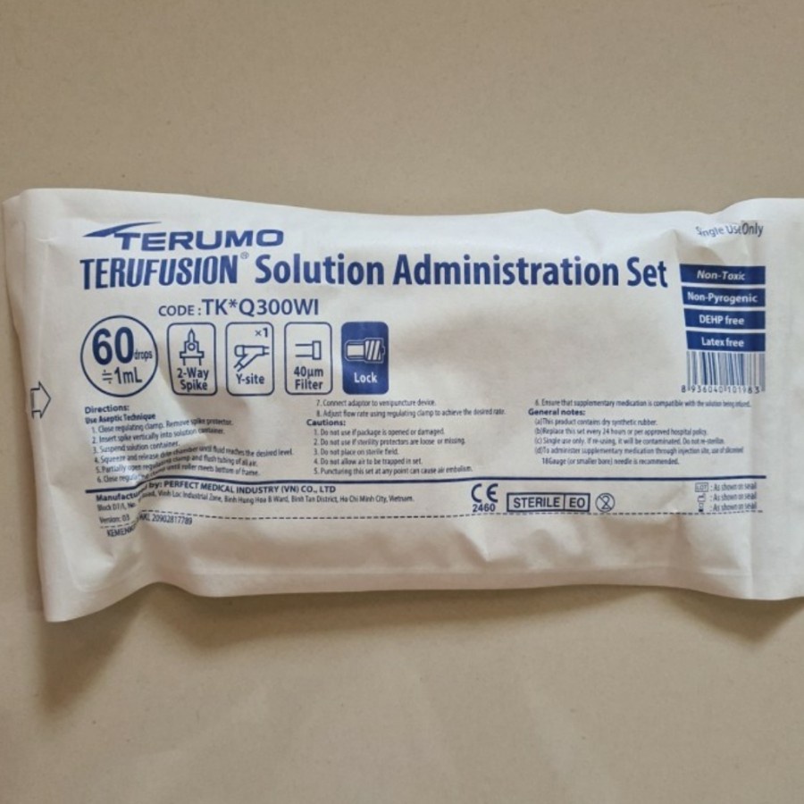 Jual infuset Dewasa Infuset Anak Infusion Set Dewasa Harga Per Pcs ...