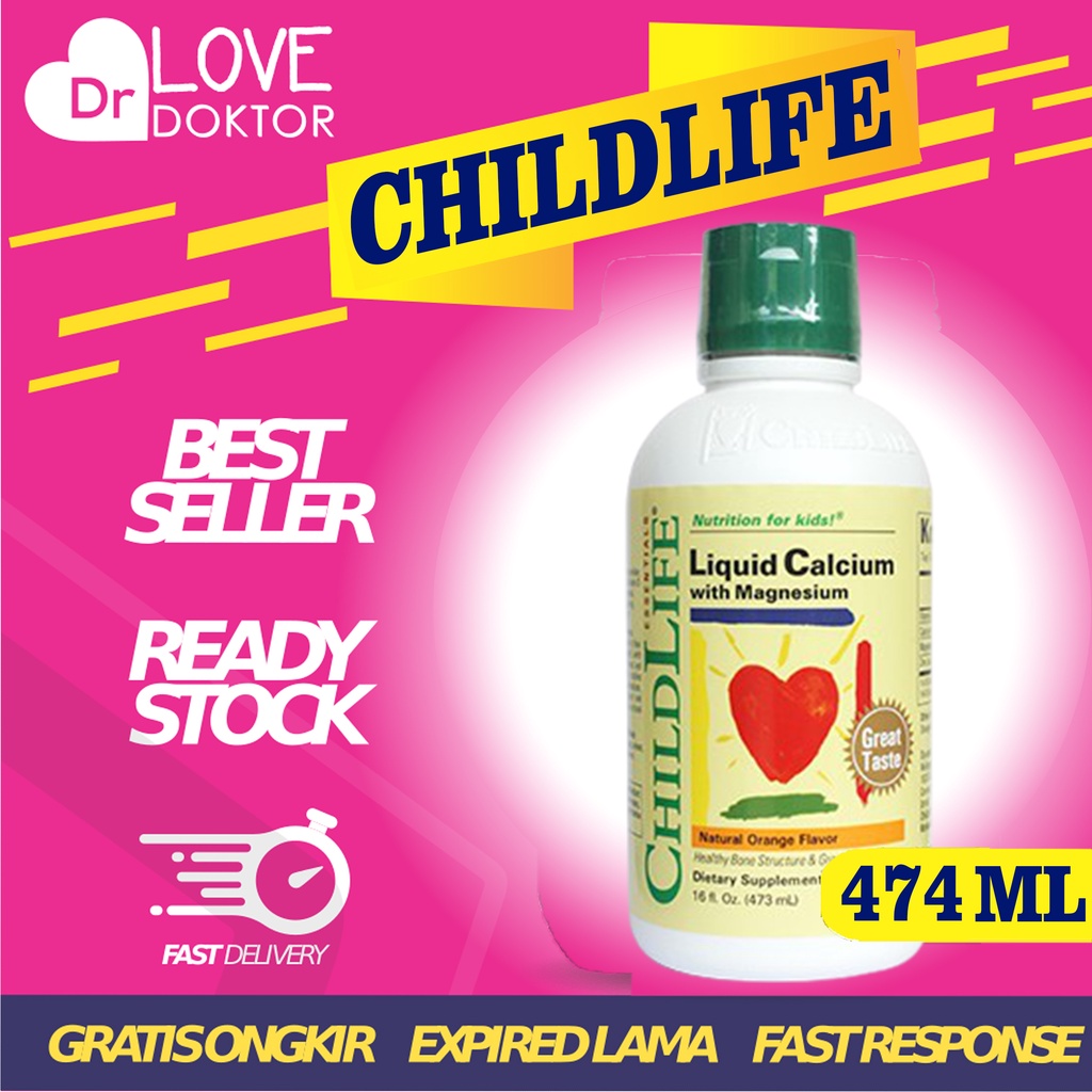 Jual CHILDLIFE CHILD LIFE LIQUID CALCIUM KALSIUM MAGNESIUM VITAMIN D ...