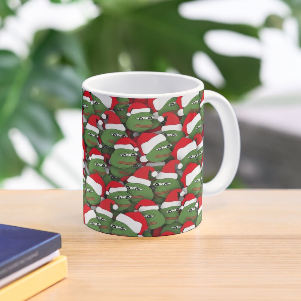Jual Mug Sad christmas pepe frogs pattern | Shopee Indonesia