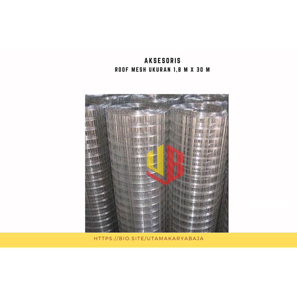 Jual ROOF MESH | UKURAN 1,8 M X 30 M | Shopee Indonesia