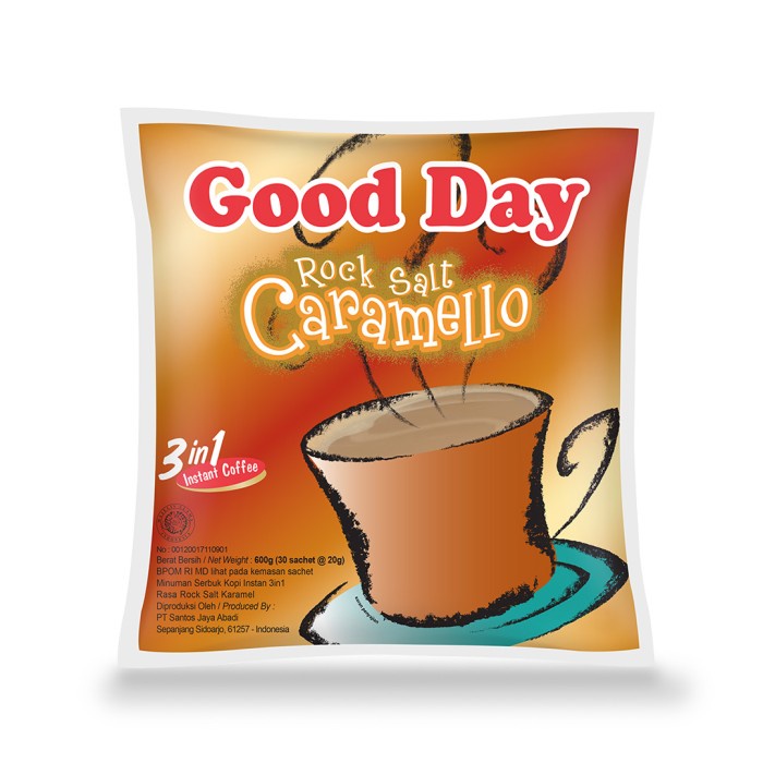 Jual GOOD DAY ROCK SALT CARAMELLO RENTENG (50 SACHET@20 GRAM) | Shopee ...