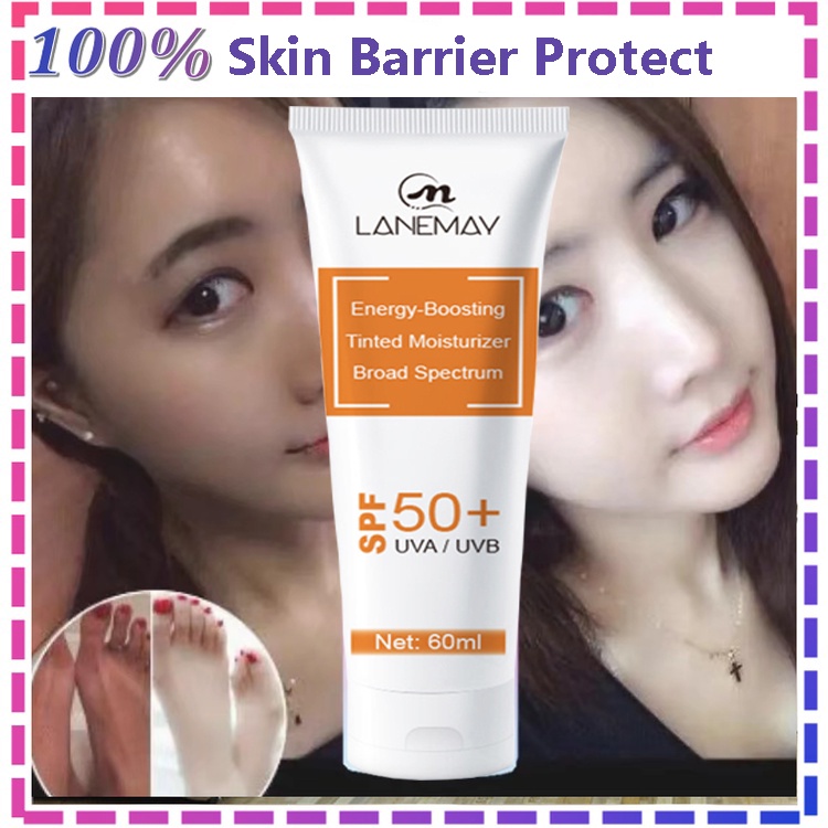 Jual Sunscreen Serum Sunblock Cream Skin Barrier Protect Oil Control ...