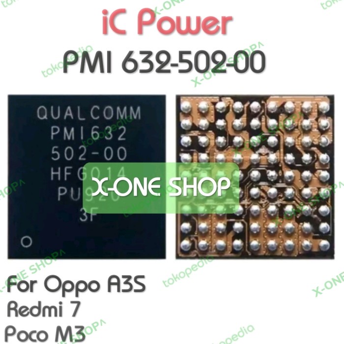 Jual Ic Hp Ic Power Pmi 632 502-00 Qualcomm Redmi 7 Poco M3 A3S Tested ...