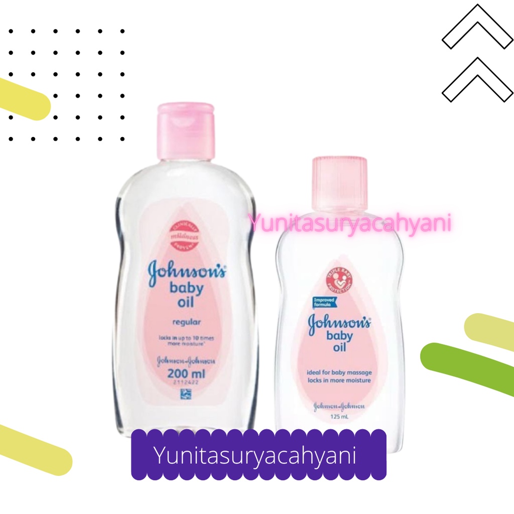 Jual Johnson's Baby Oil 200ml, johnsons baby oil 125ml, johnsons Baby Oil 50mL | Shopee Indonesia
