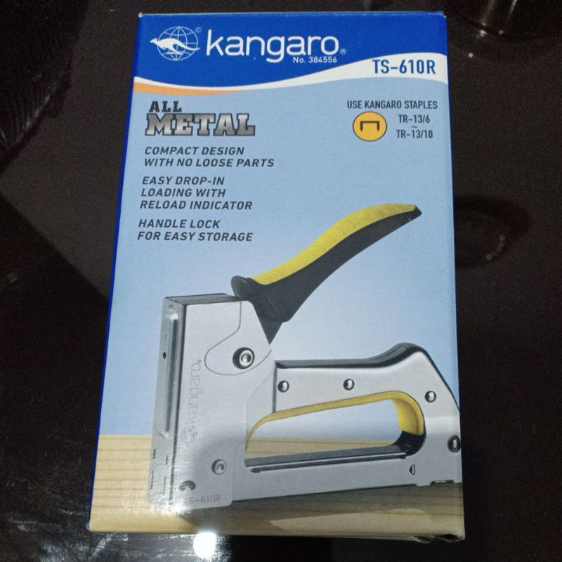 Jual STAPLER/HEKTER TEMBAK KANGARO TS-610R | Shopee Indonesia