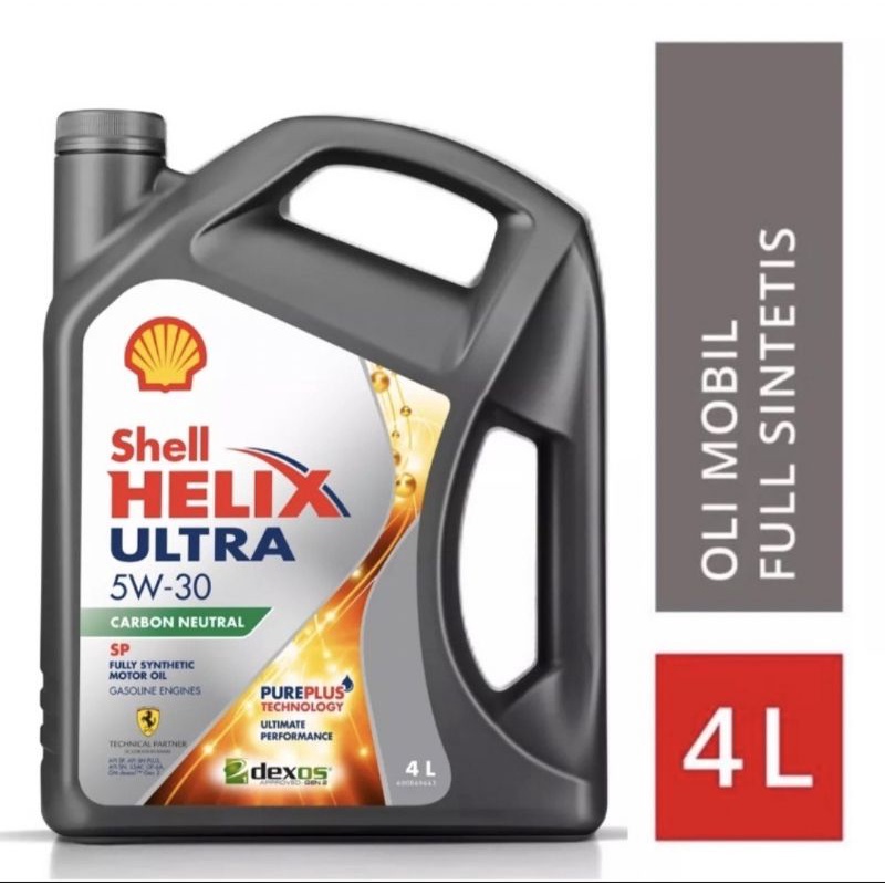 Jual Oli Shell Helix 5W30 5W-30 ULTRA ORIGINAL 100% | Shopee Indonesia
