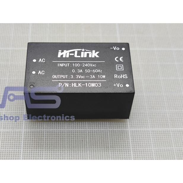 Jual Hi-Link HLK-10M03 HLK-10M05 HLK-10M12 HLK-10M24 10W AC-DC Power ...