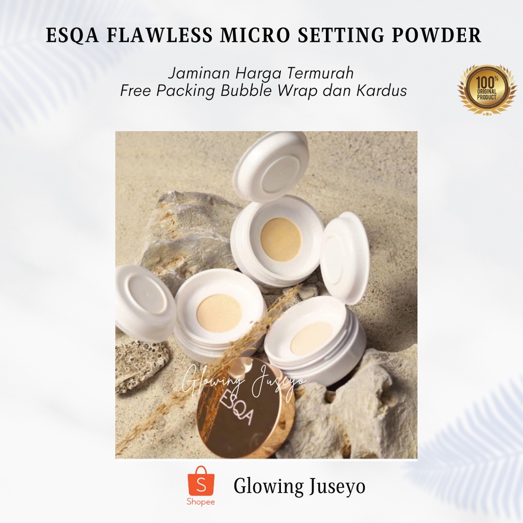 Jual ESQA Flawless Micro Setting Powder | Shopee Indonesia