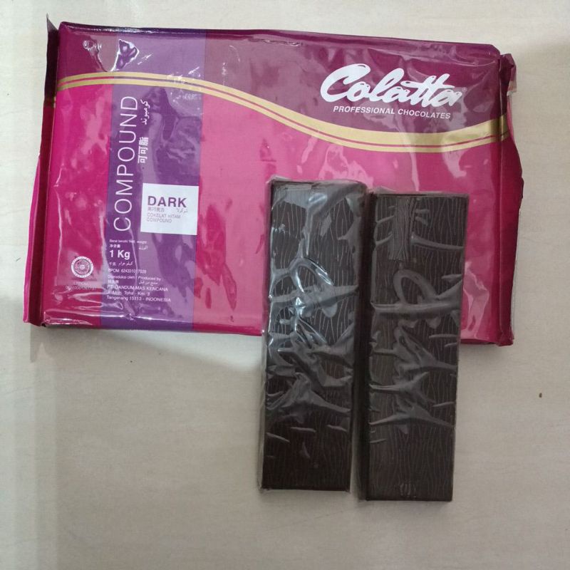 Jual COLATTA DARK COMPOUND REPACK 200GR | Shopee Indonesia