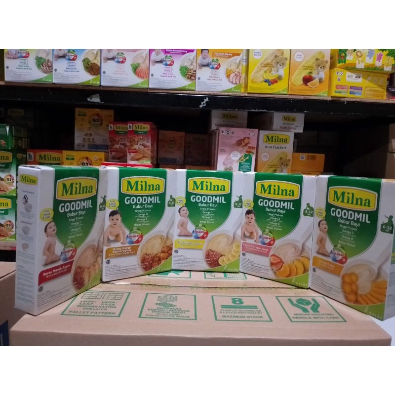 Jual milna goodmill 6+/8+ 100 gr | Shopee Indonesia