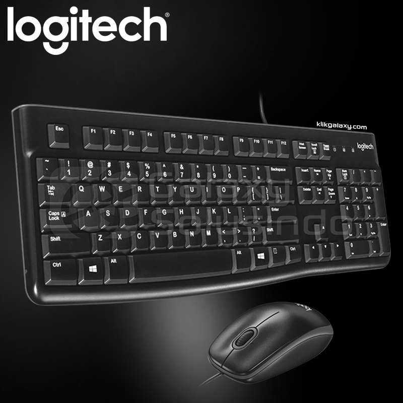 Jual Logitech Mk120 Keyboard Mouse Bundle Shopee Indonesia