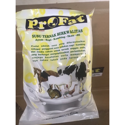 Jual PROFAT 1 KG SUSU TERNAK PENGGANTI SUSU INDUK MILK REPLACER SAPI ...