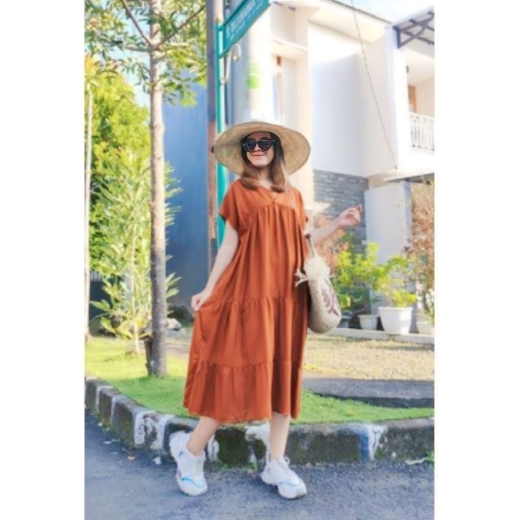 Jual KANZIA HOMEDRESS SUSUN RAMPEL RAYON PREMIUM | Shopee Indonesia