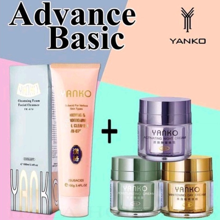 Jual Yanko Basic - Yanko Platinum - Yanko Advance Skincare Set ORIGINAL ...