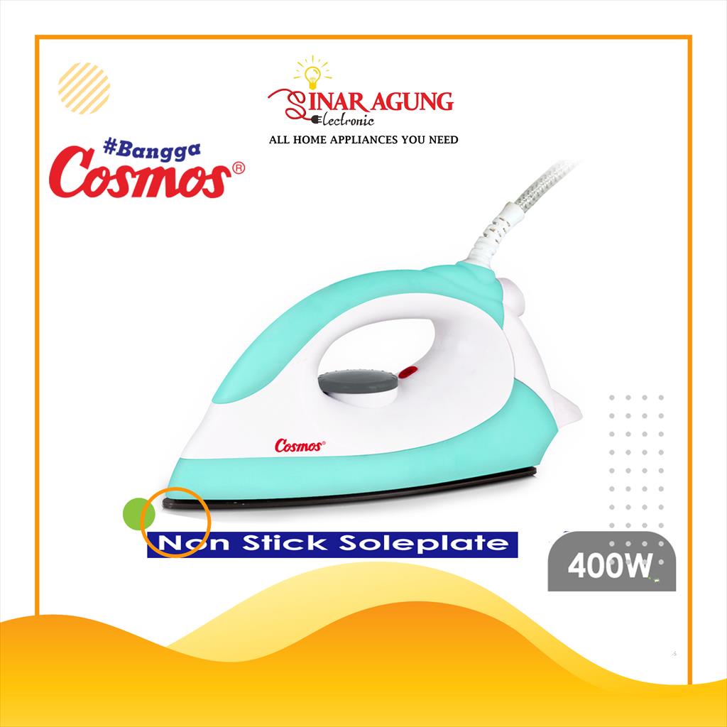 Jual COSMOS SETRIKA LISTRIK CI4110N / CI-4110N NON STICK 400W ORIGINAL ...