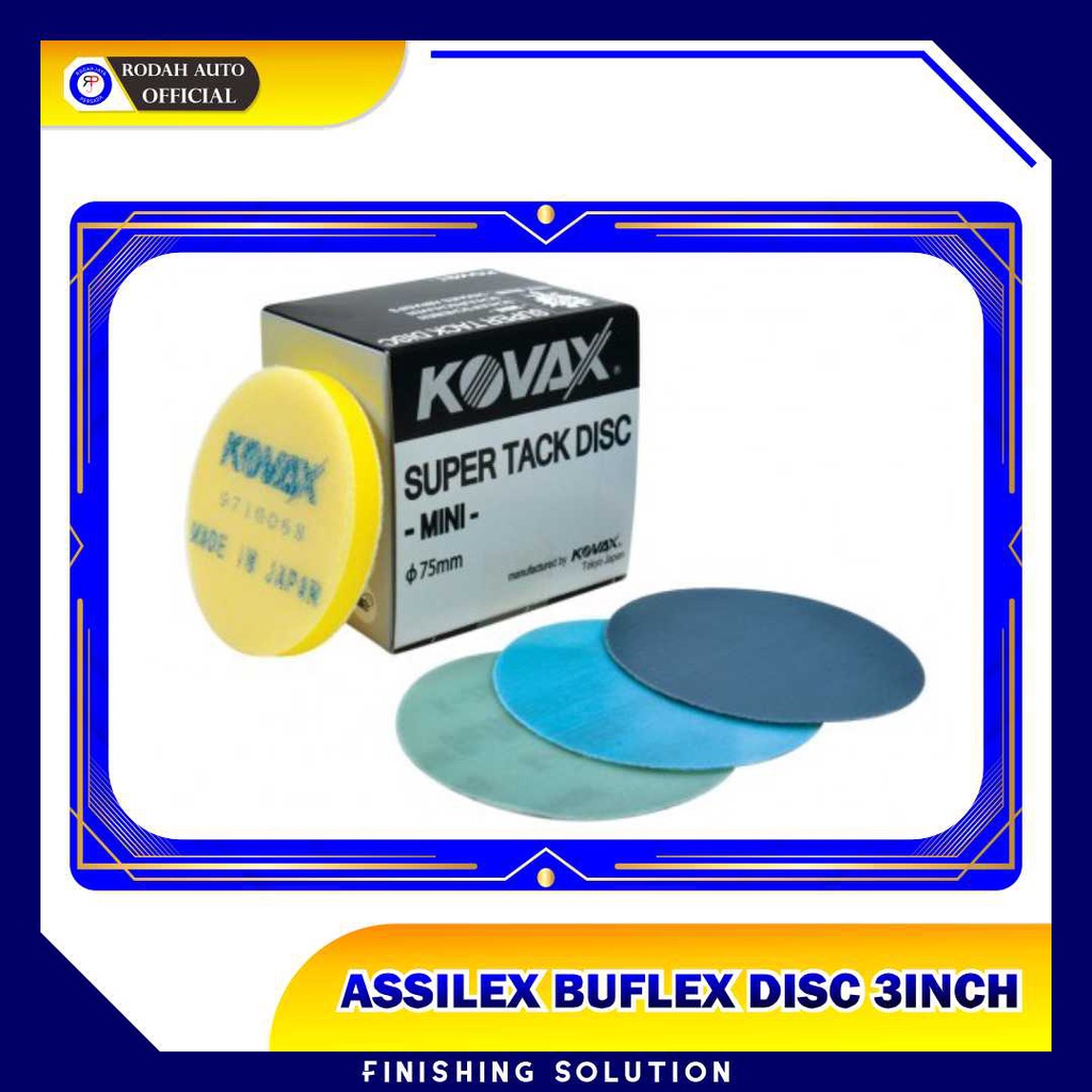 Jual AMPLAS BULAT 3 IN KOVAX ASSILEX & BUFLEX | Shopee Indonesia