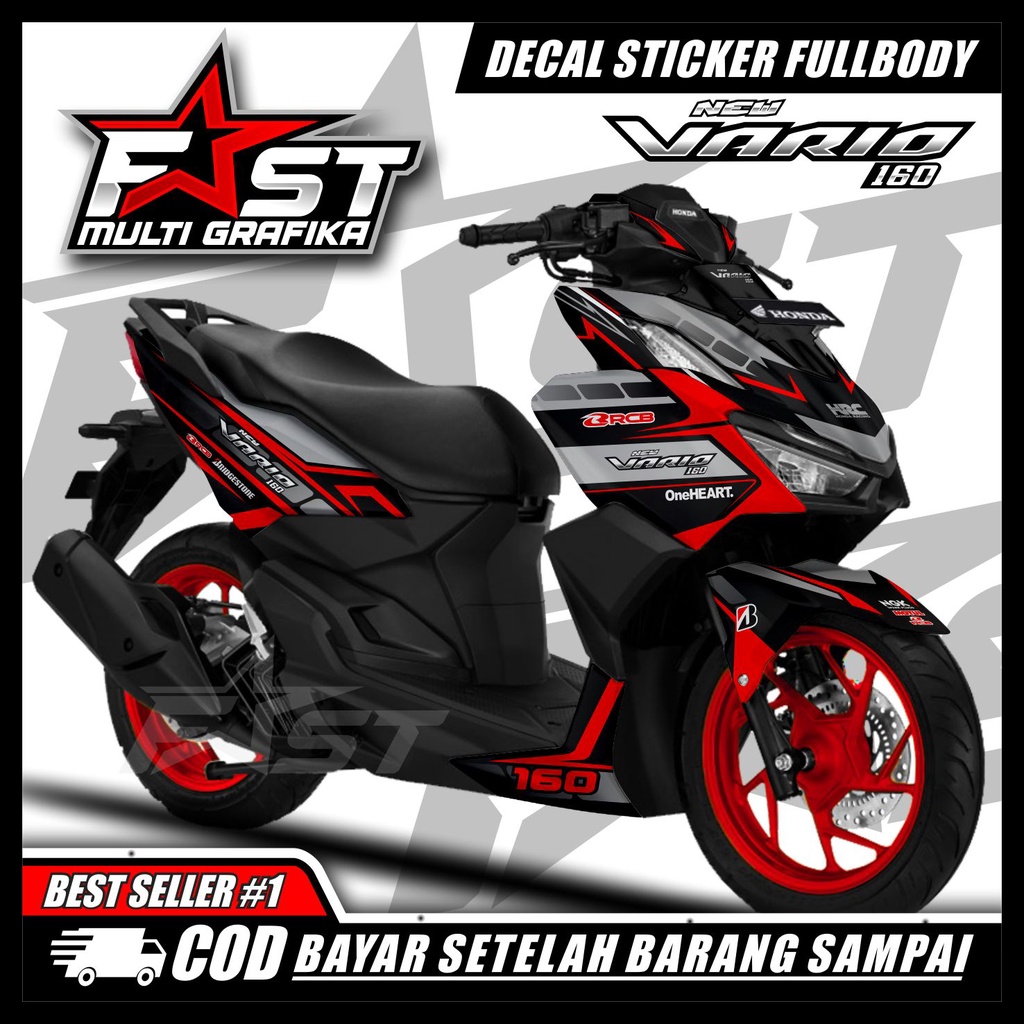 Jual Decal Sticker Variasi Fullbody All New Vario 160 2022 - Dekal ...