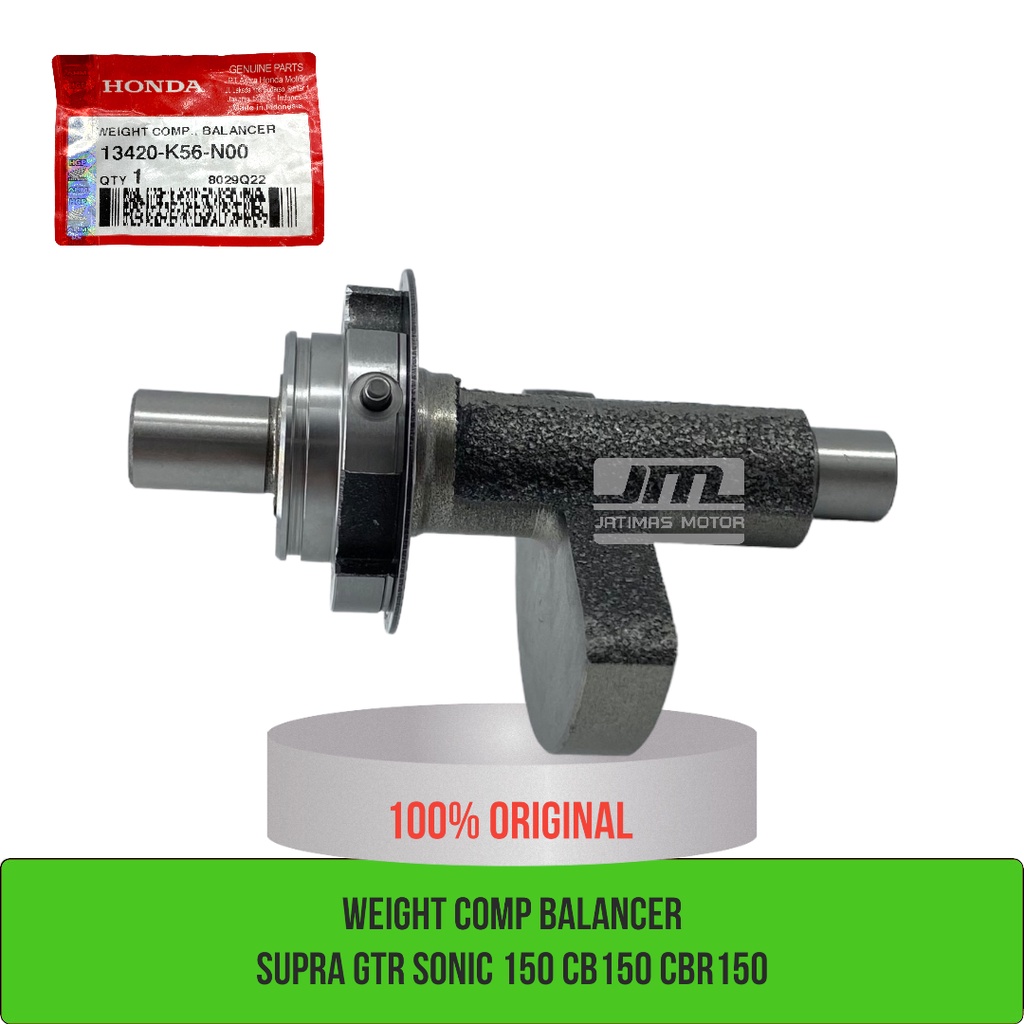 Jual Weight comp balancer supra GTR sonic 150 CB150R CBR150R 13420-K56-N00 | Shopee Indonesia