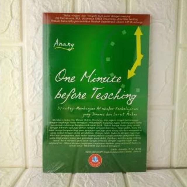 Jual One Minute Before Teaching Anang Buku Original Shopee Indonesia