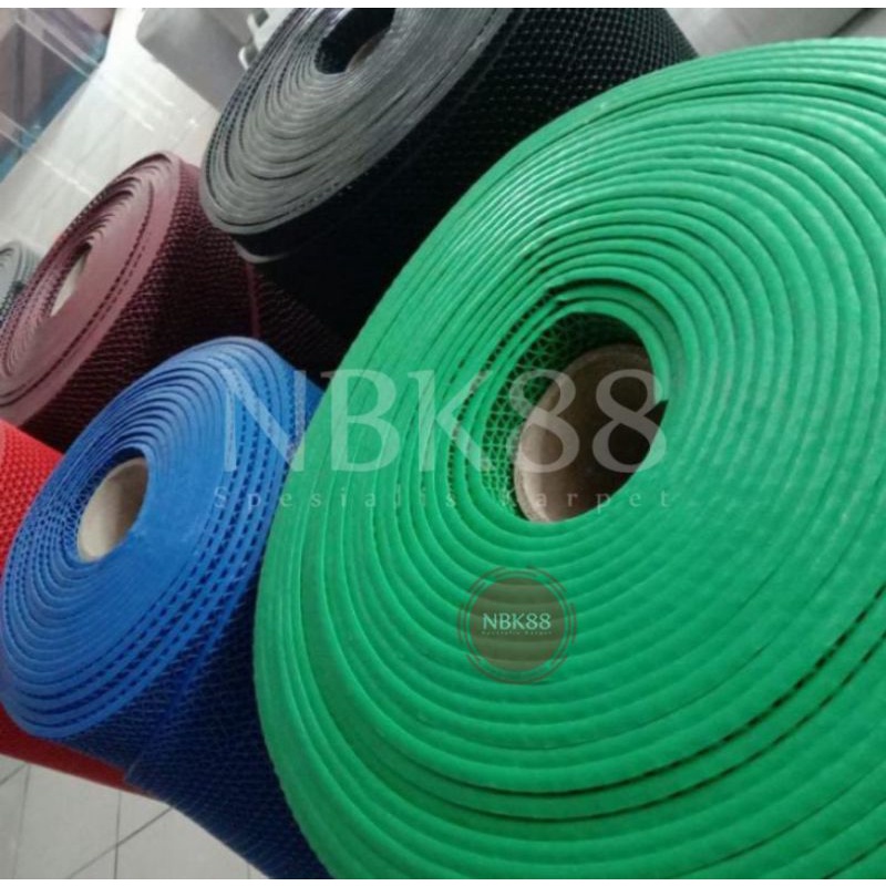 Jual KESET KARPET PVC ANTI SLIP ROL 15 METER X 120 CM JARING | Shopee ...