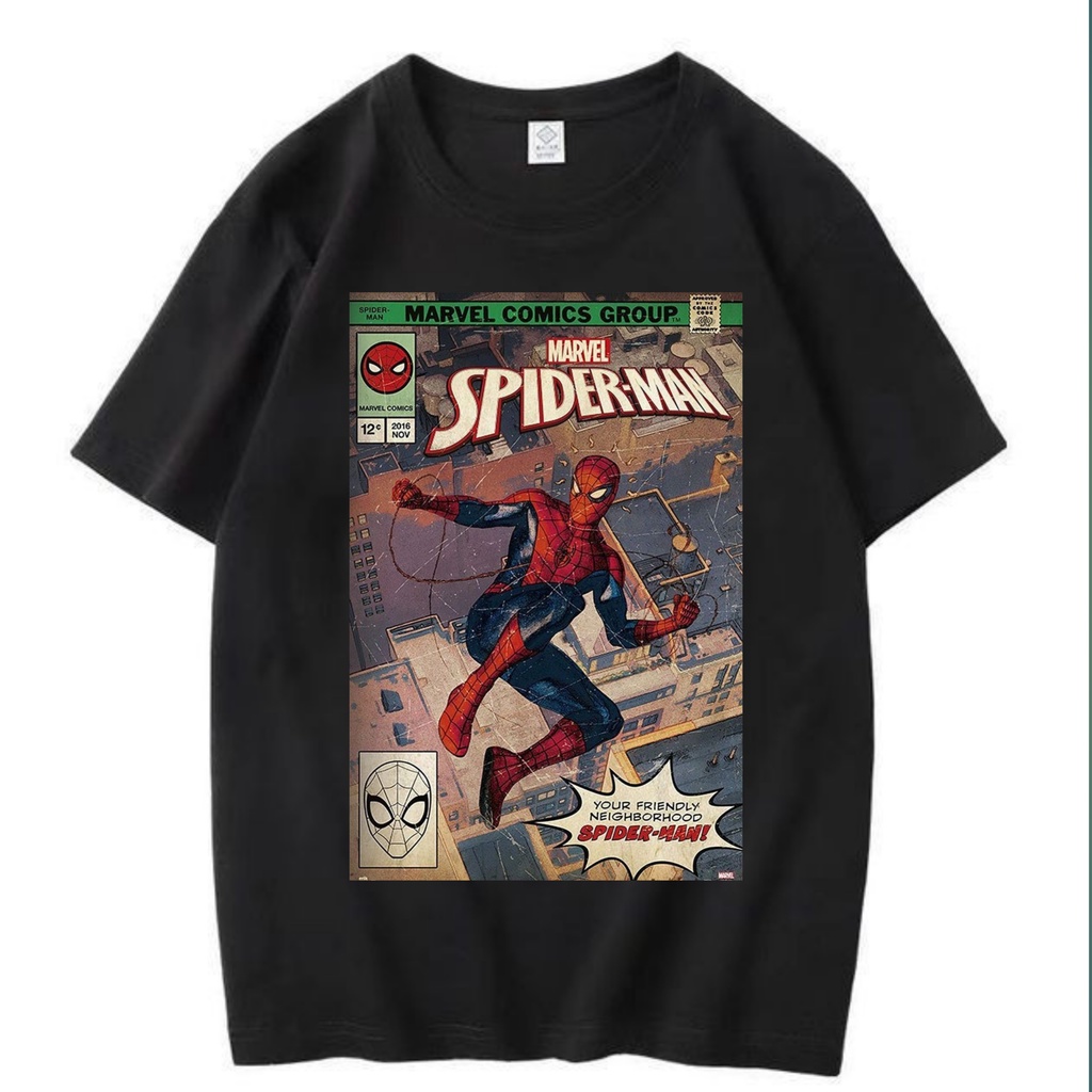 Jual T SHIRT SPIDERMAN MARVEL - KAOS BAJU COMIC SPIDERMAN TERLARIS ...