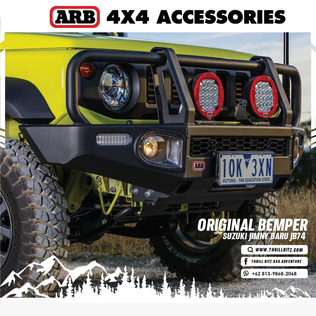 Jual ARB Bull Bars For Suzuki Jimny (2019 - Present) | Shopee Indonesia