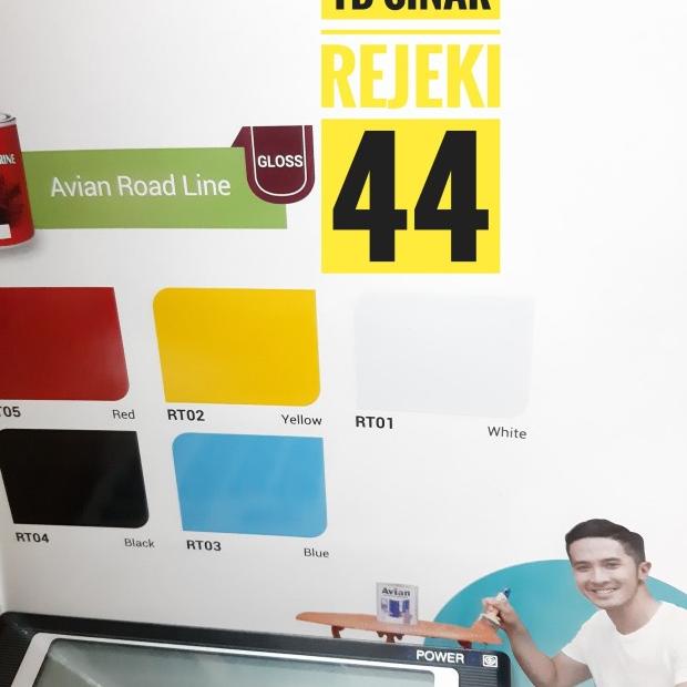 Jual Avian Road Line Paint 1KG White CAT JALAN industrial marine ...