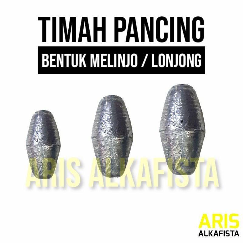 Jual Timah Pancing Bentuk MELINJO / OVAL | Shopee Indonesia