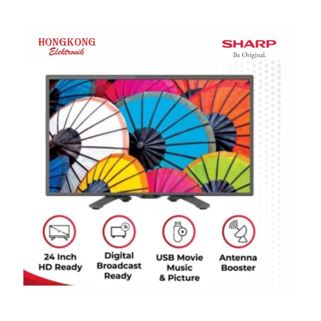 Jual LED TV 2T- C24DC1i 24 INCH DIGITAL | Shopee Indonesia