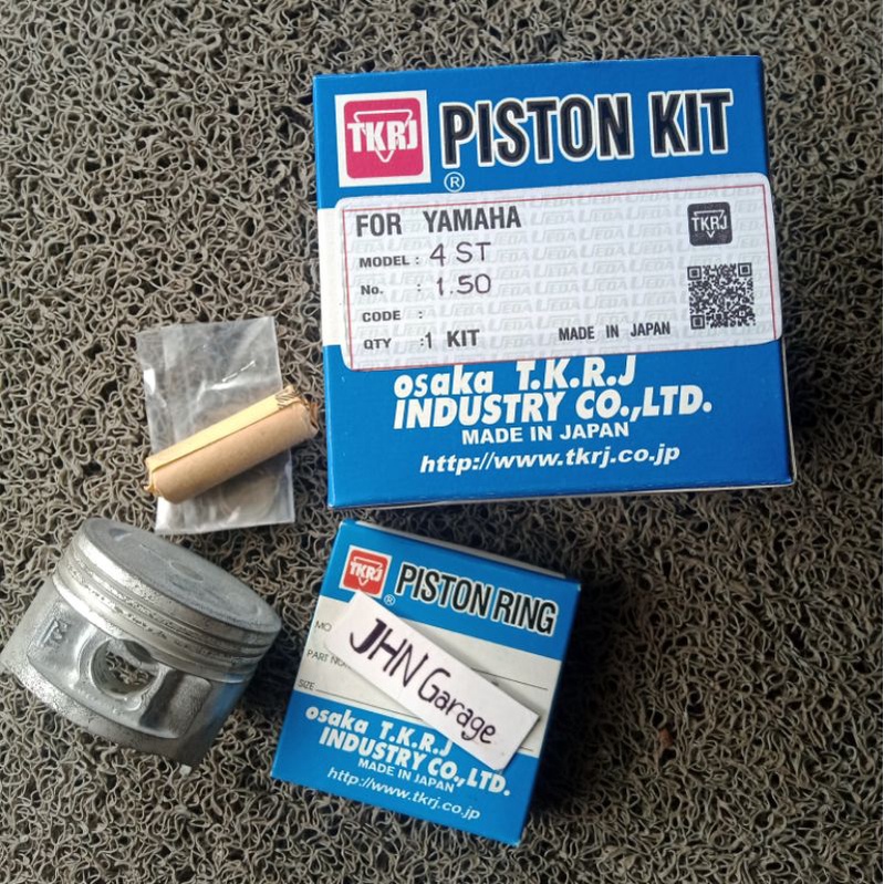 Jual Piston seher kit vega crypton 4ST tkrj japan | Shopee Indonesia