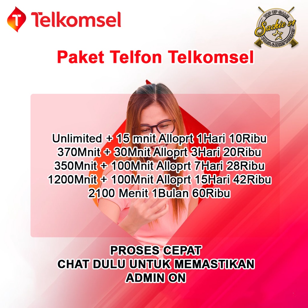Jual PAKET NELPON TELPON TELKOMSEL HARIAN MINGGUAN BULANAN - WAJIB BACA ...