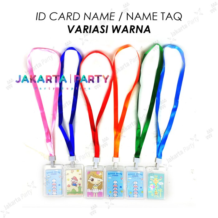 Jual Name tag holder / gantungan kartu nama / gantungan id card ...
