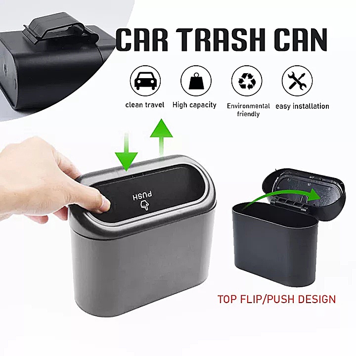 Jual Tempat Sampah Mobil Dengan Tutup/Belakang Mobil Kotak Tempat/Car ...