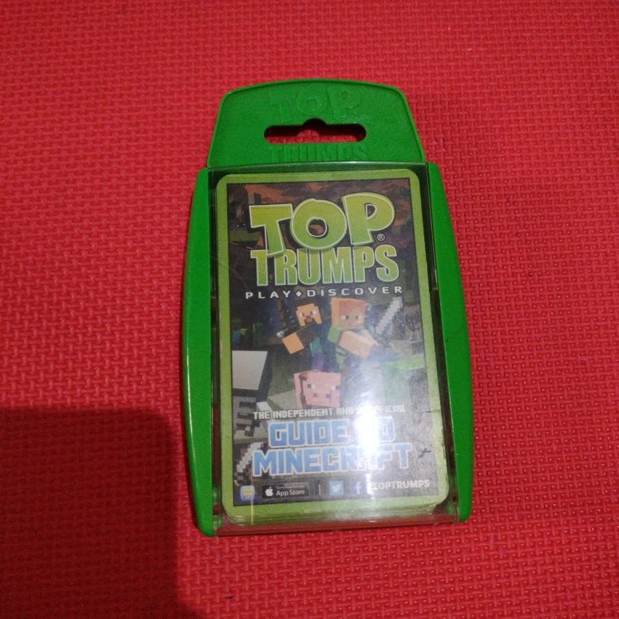 Jual Card Game - Top Trumps Guide to Minecraft | Shopee Indonesia