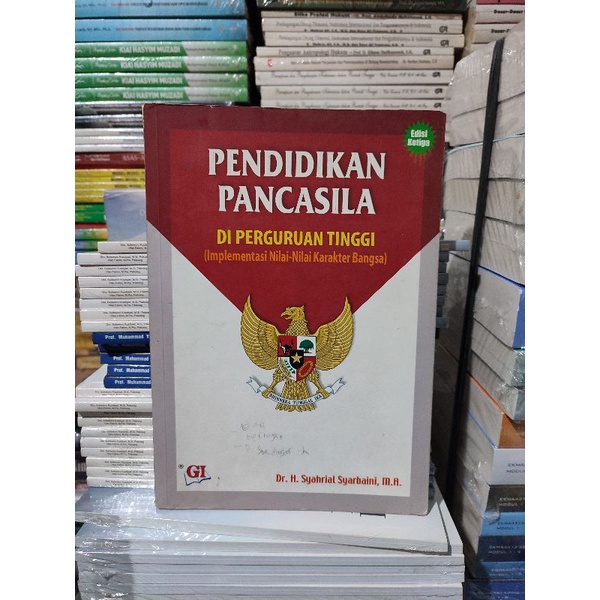 Jual pendidikan pancasila. implementasi nilai nilai karakter bangsa. by ...